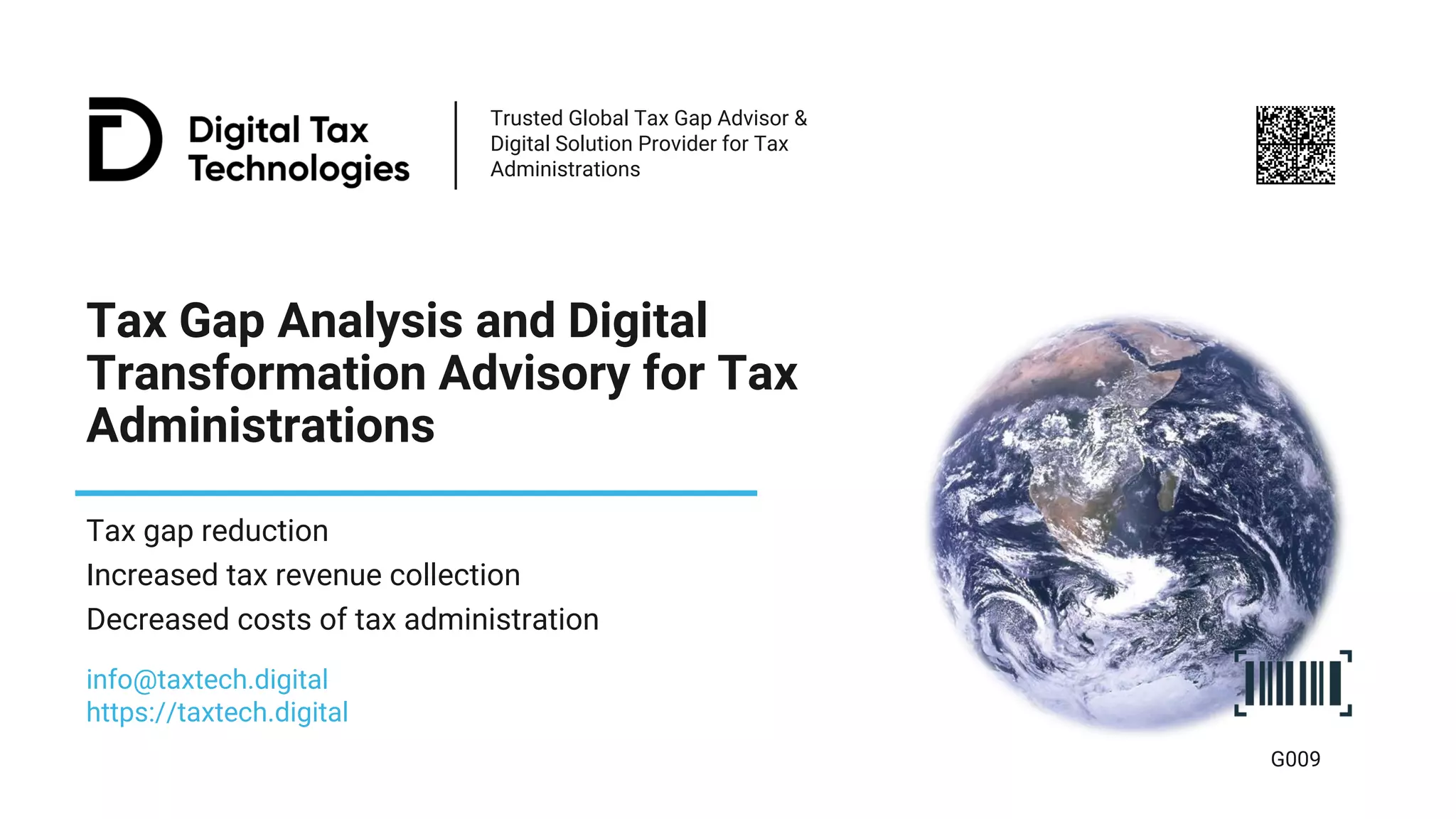 Tax Gap Analysis and Digital Transformation Advisory for Tax ...