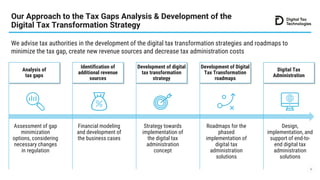 Tax Gap Analysis and Digital Transformation Advisory for Tax ...