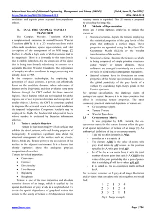 Dual Tree Complex Wavelet Transform, Probabilistic Neural Network and Fuzzy Clustering based on ...