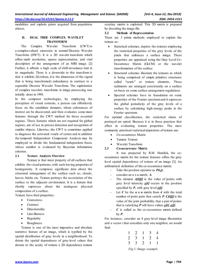 Dual Tree Complex Wavelet Transform, Probabilistic Neural Network and Fuzzy Clustering based on ...