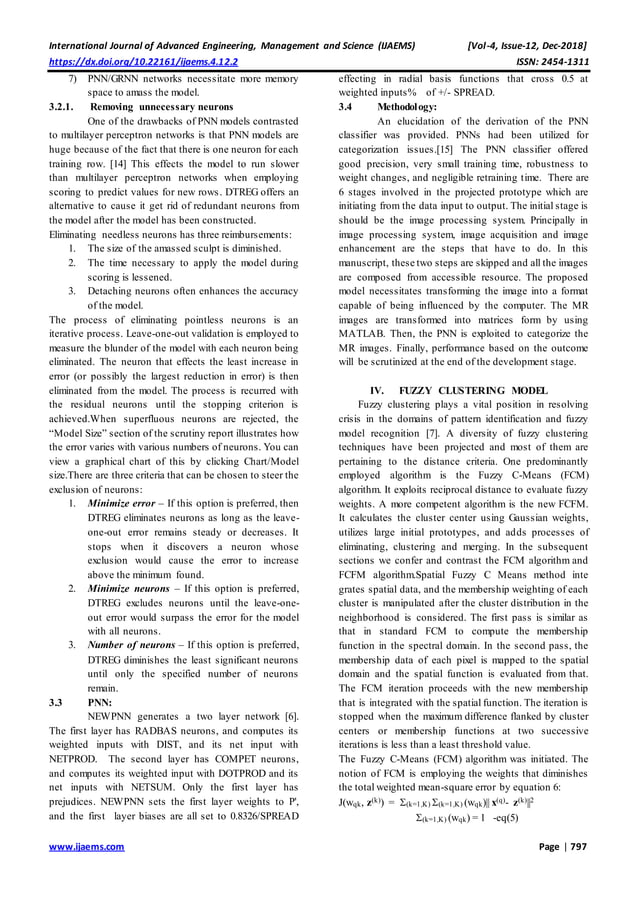 Dual Tree Complex Wavelet Transform, Probabilistic Neural Network and Fuzzy Clustering based on ...