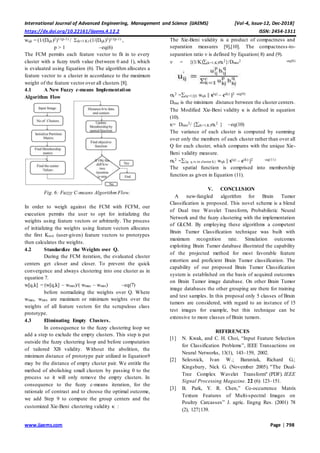 Dual Tree Complex Wavelet Transform, Probabilistic Neural Network and Fuzzy Clustering based on ...