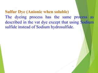 Textile dyeing & Process | PPT