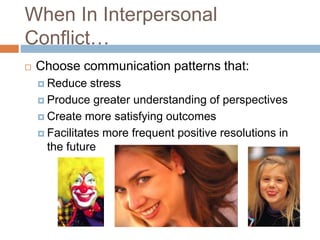 02 dysfunctional vs. functional conflict communication (c&a) | PPTX ...