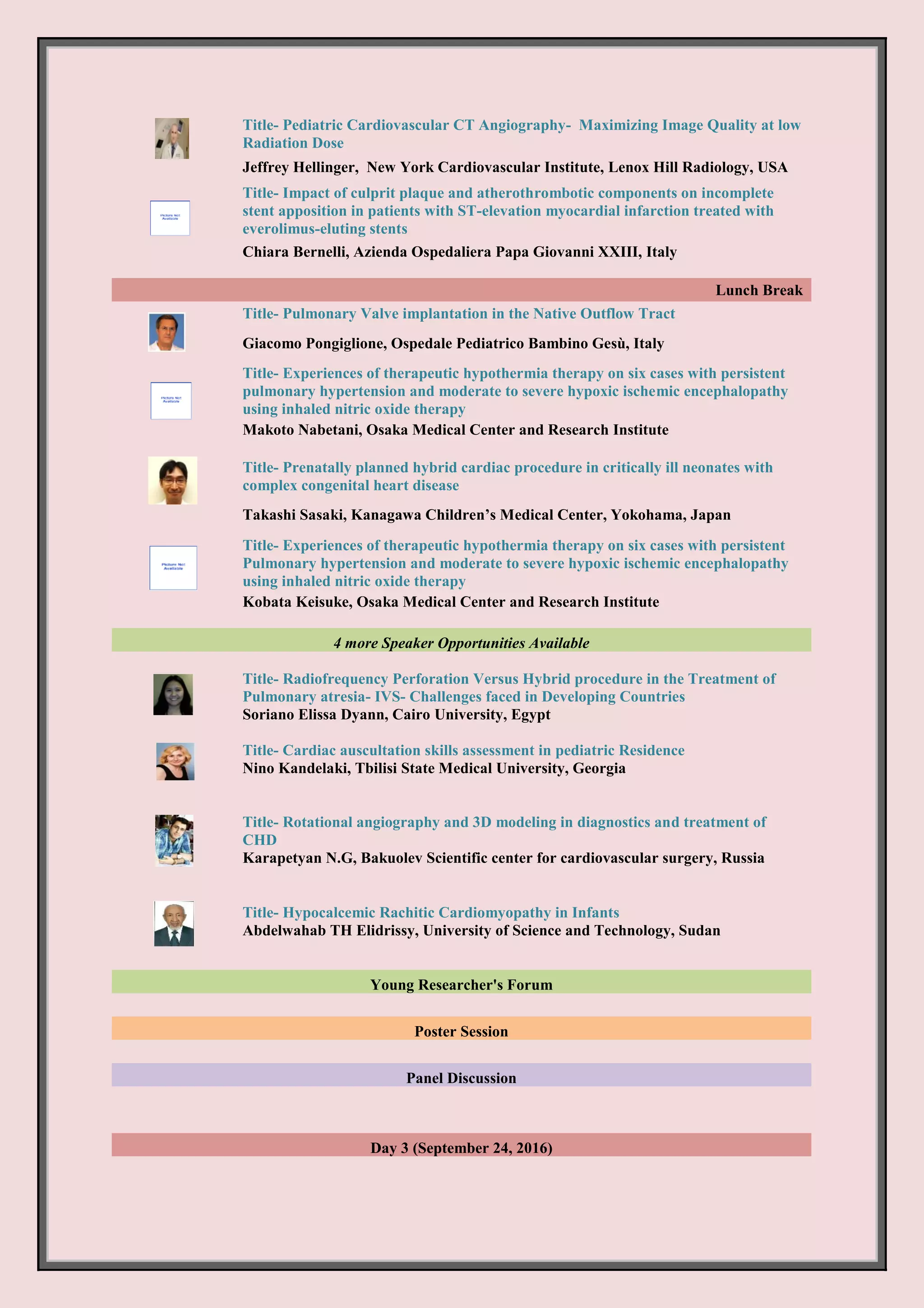 Tentative Programme | PDF