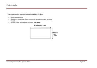 Alpha Case Study - Process Improvement Plan_Sample | PDF