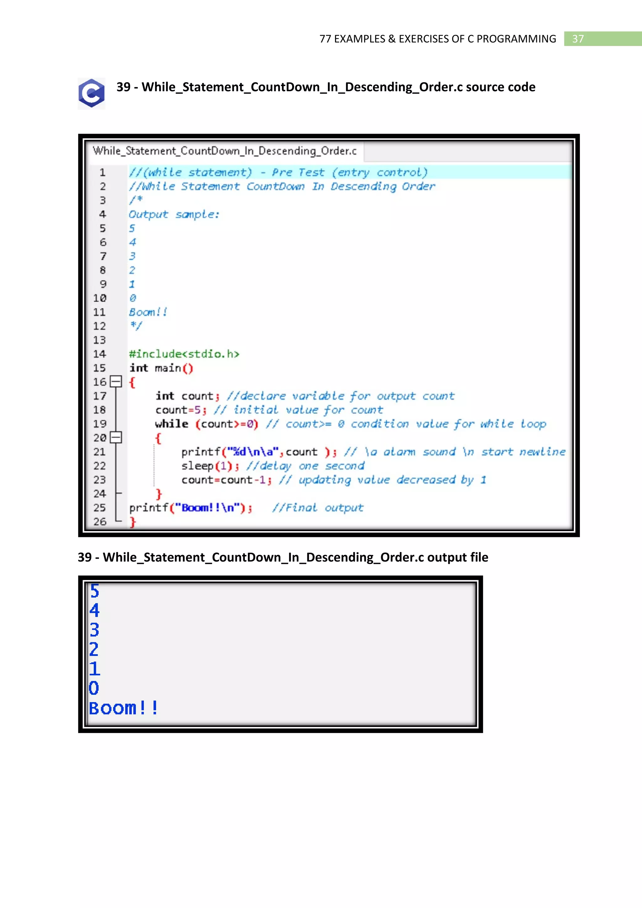 02 Ebook 77 Examples and Exercises of C Programming.pdf
