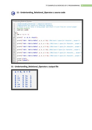 02 Ebook 77 Examples and Exercises of C Programming.pdf