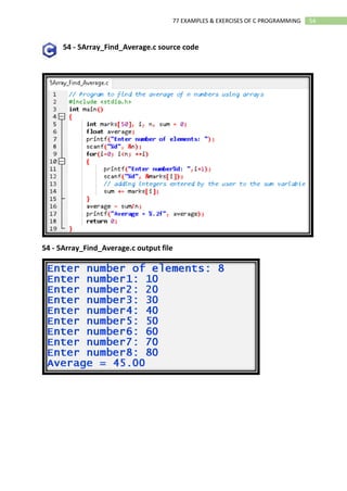 02 Ebook 77 Examples and Exercises of C Programming.pdf