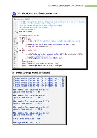02 Ebook 77 Examples and Exercises of C Programming.pdf