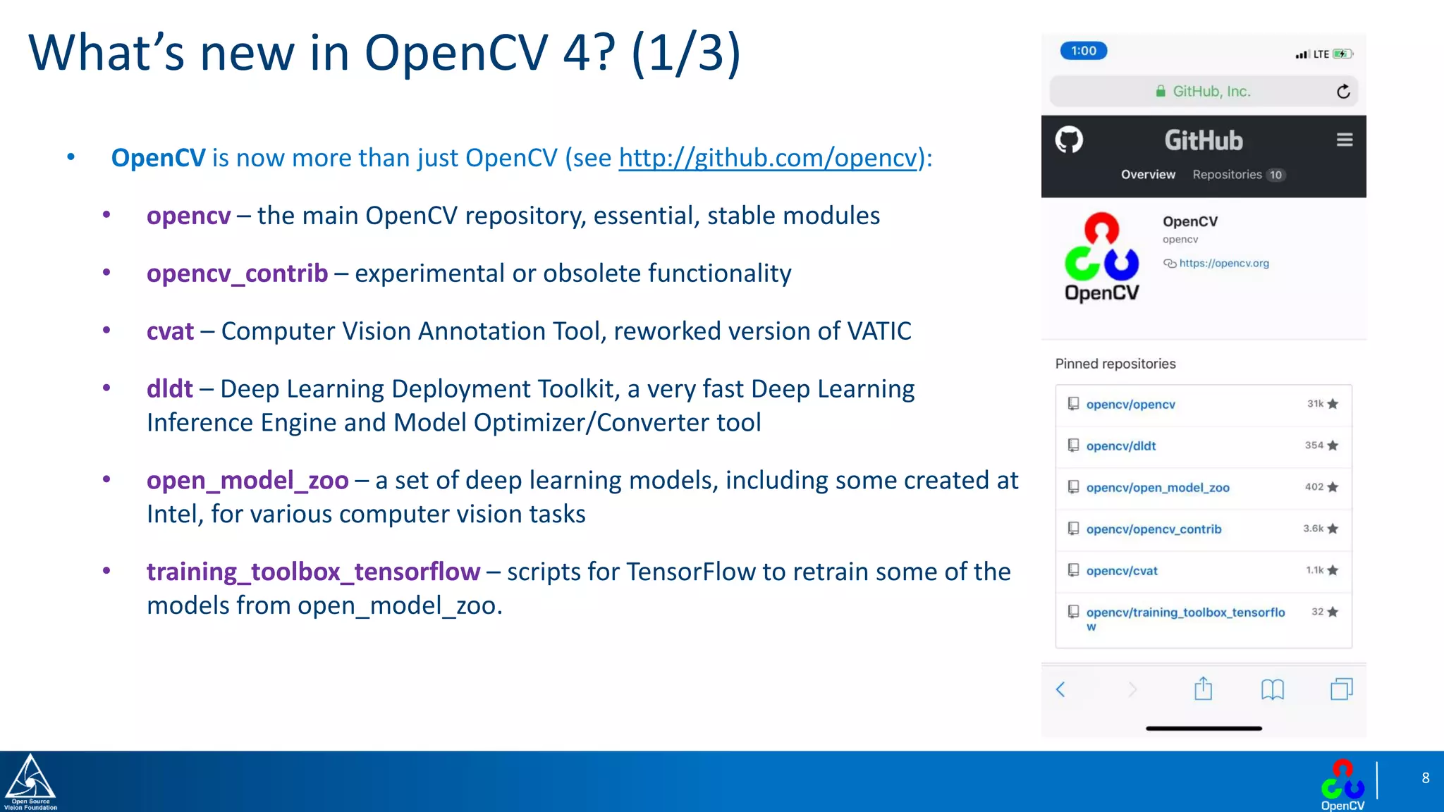 “OpenCV: Past, Present and Future,” a Presentation from OpenCV.org