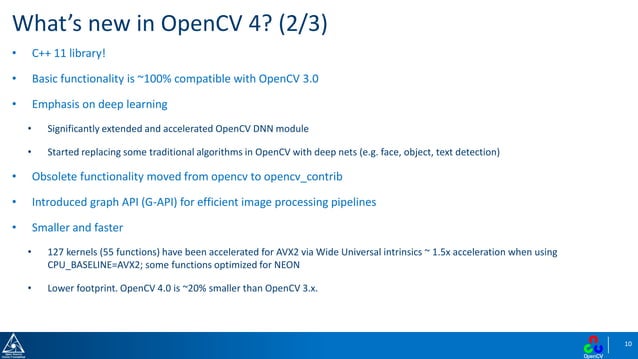 “OpenCV: Past, Present and Future,” a Presentation from OpenCV.org