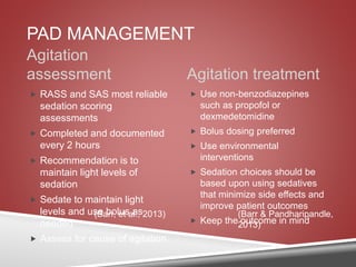 Rethinking Critical Care Sedation | PPTX