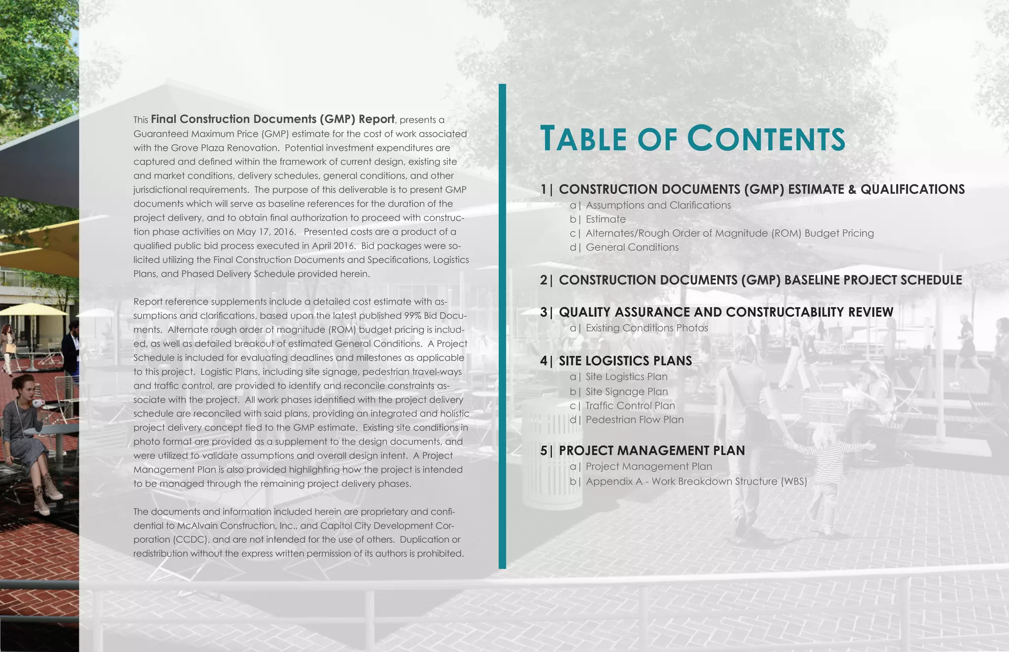 Constructability Report Grove 2.0 | PDF | Civil Engineering Industry ...
