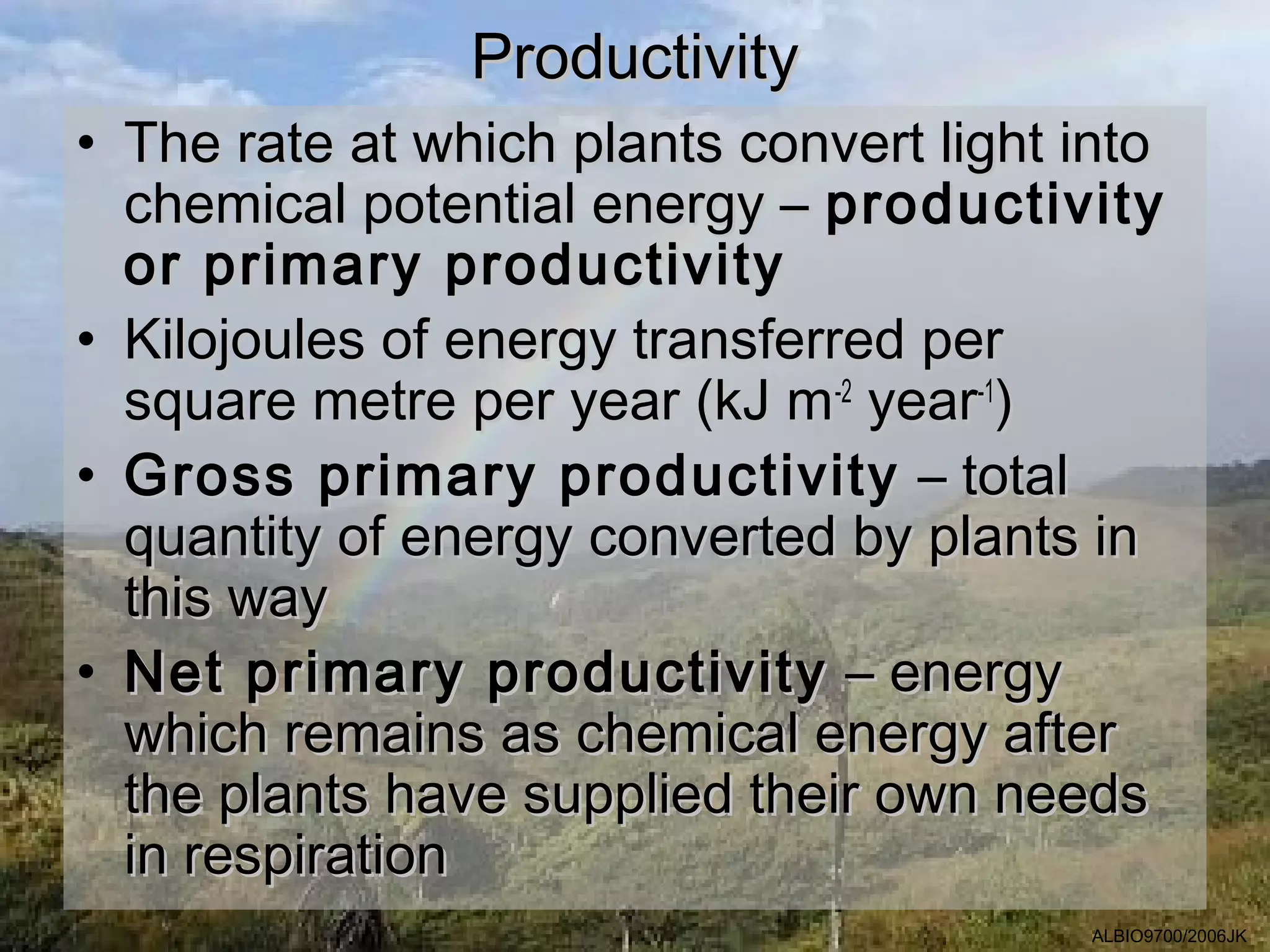 02 Energy Flow through Ecosystems | PPT