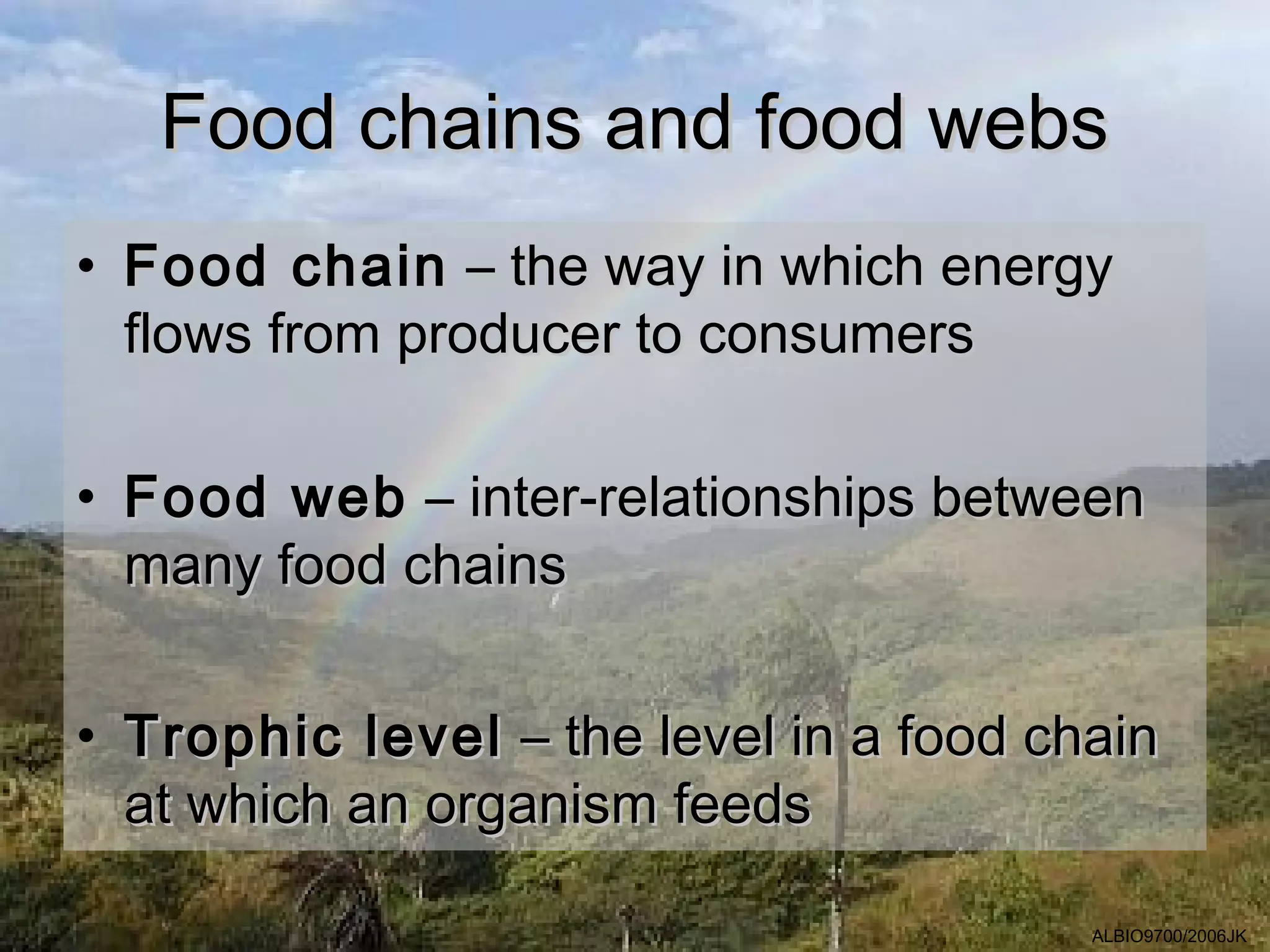 02 Energy Flow through Ecosystems | PPT