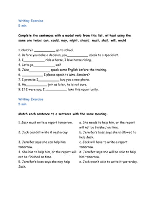 02 english grammar verbs - 03 modal verbs pdf | PDF