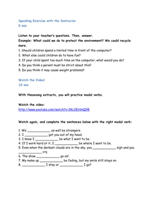 02 english grammar verbs - 03 modal verbs pdf | PDF