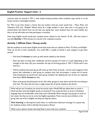 TSU English 2 HRI | PDF