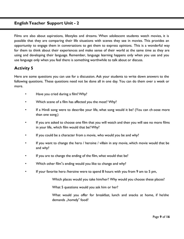 TSU English 2 HRI | PDF