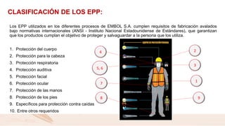 Equipo de Protección Personal general y especifico | PPTX