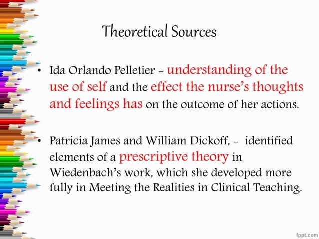 Ernestine Wiedenbach's The Helping Art of Clinical Nursing | PPTX ...