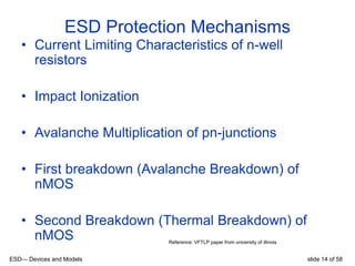 02 ESD basics_survey by Swetha | PPTX