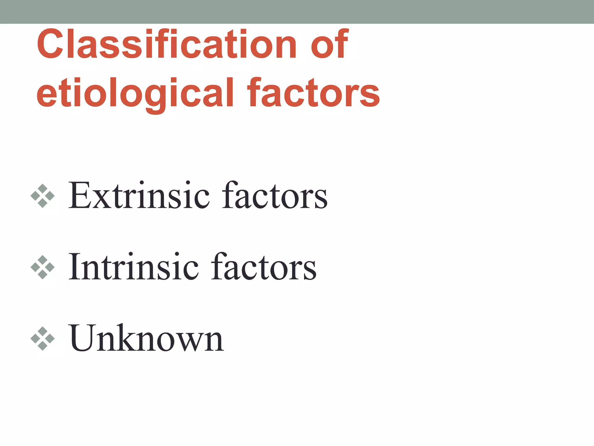 Etiology of cancer | PPTX