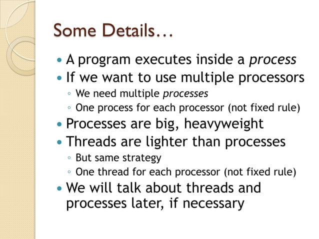 Example Parallelize A Simple Problem Ppt 
