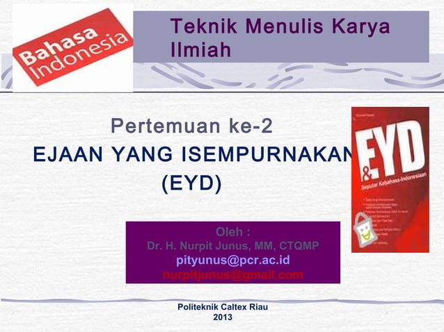 02 eyd, rev 14 10-2014 | PPT