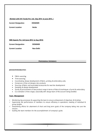SHALINI cv (1) | PDF