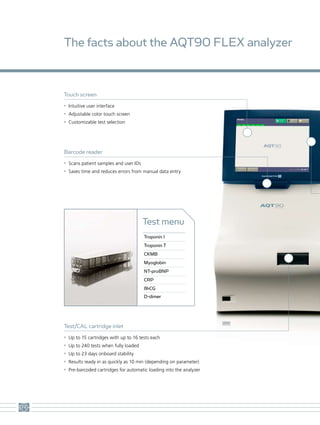 AQT Radiometer blood gas analysis device | PDF