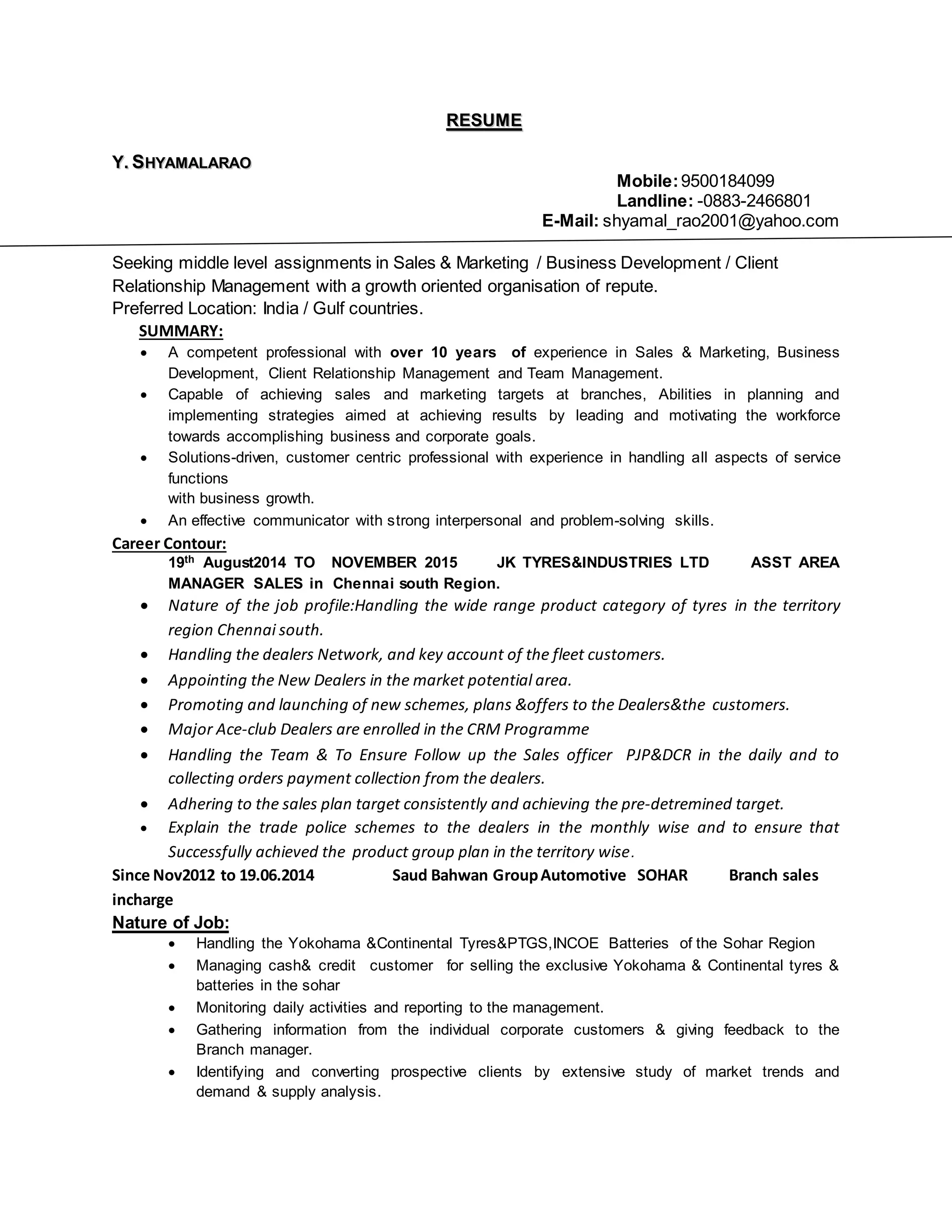 ShyamalaRao_Yalla Resume | DOCX