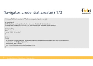 Web Authentication API | PPT | Free Download