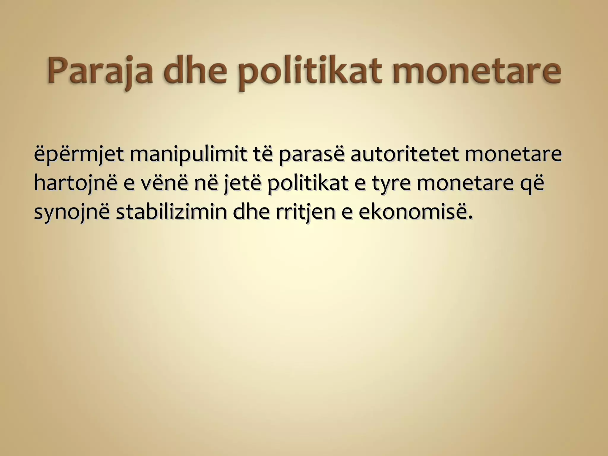 02 financa, paraja - kuptimi, format, dhe funksionet | PPT