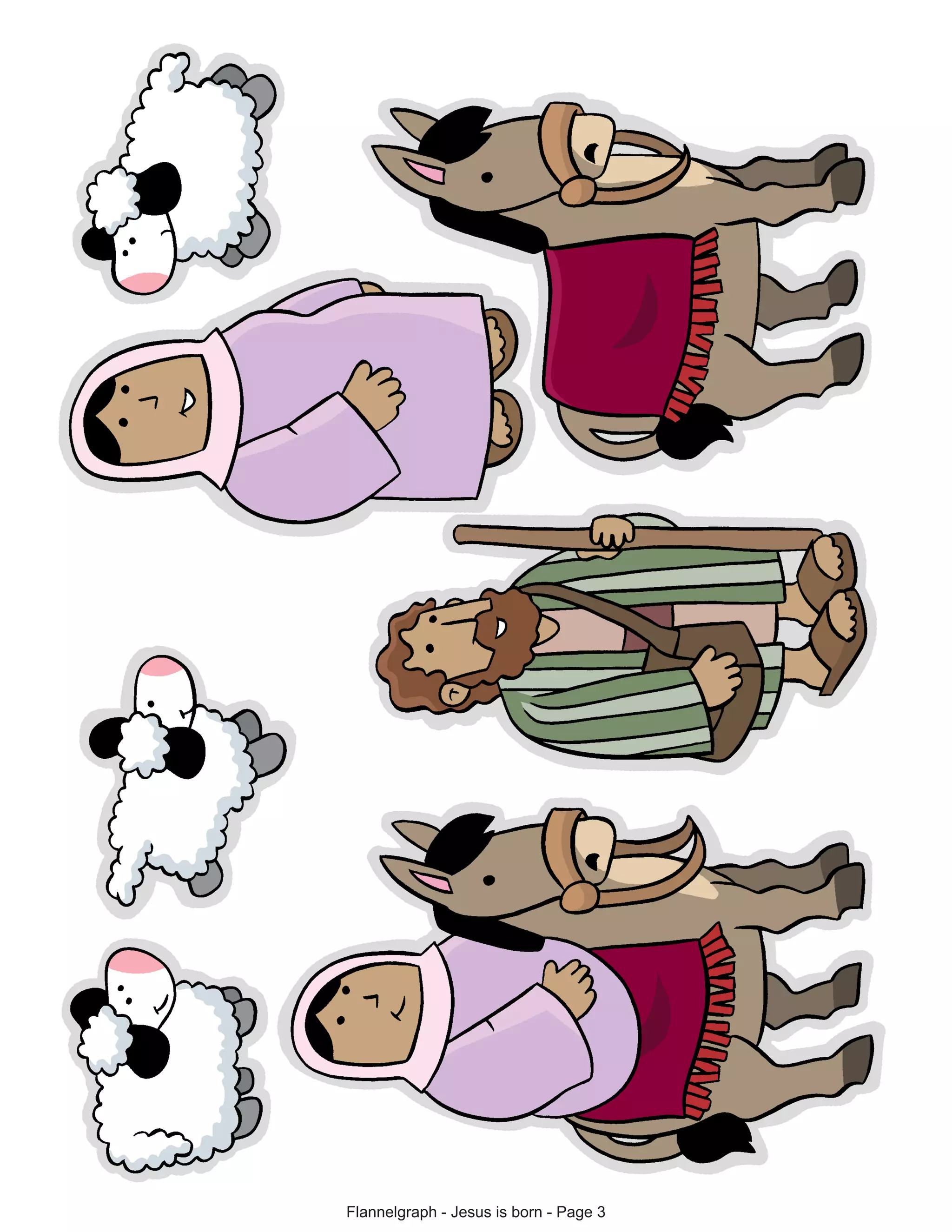 02 flannelgraph comic_2_color | PDF | Christianity | Religion ...