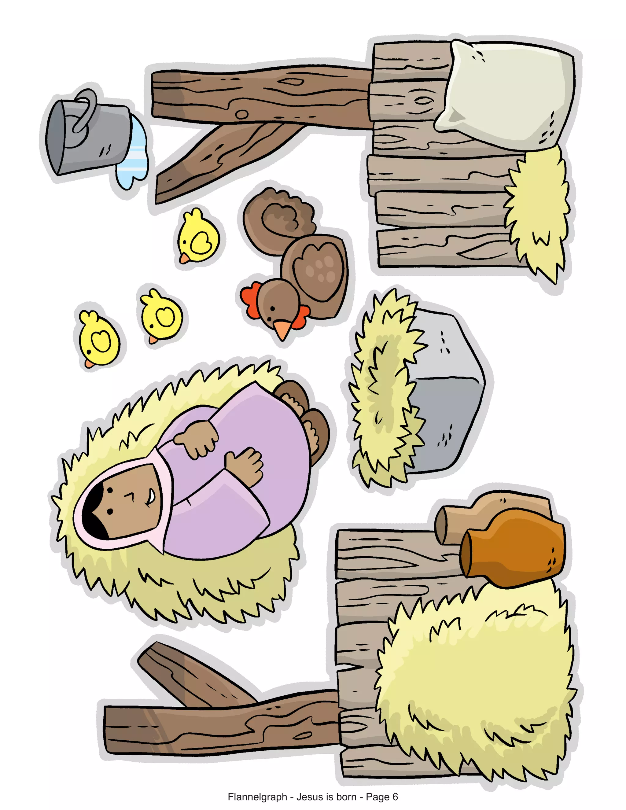 02 flannelgraph comic_2_color | PDF | Christianity | Religion ...