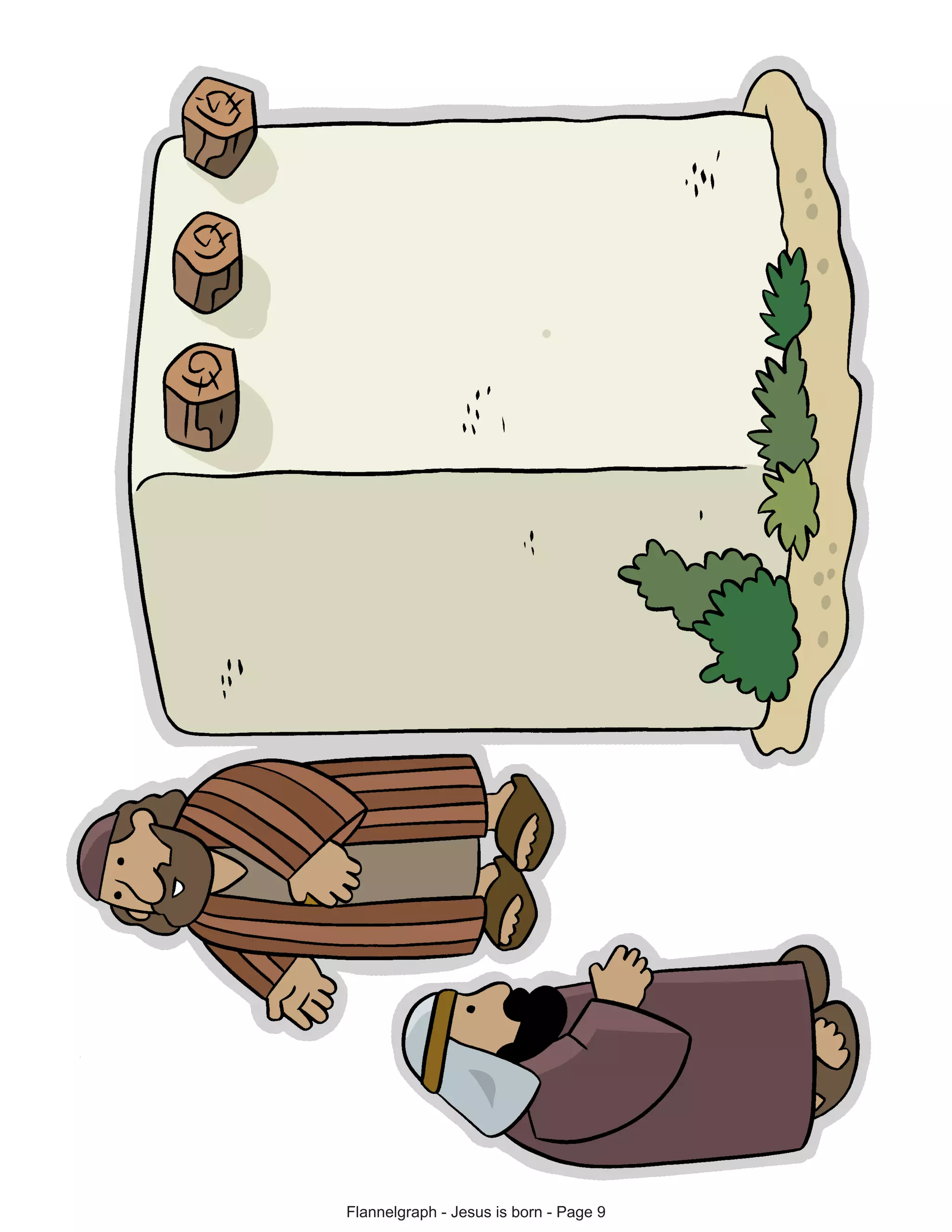 02 flannelgraph comic_2_color | PDF | Christianity | Religion ...
