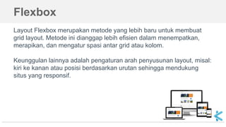 CSS Eksperimen - 02-2 Flexbox Grid | PPTX
