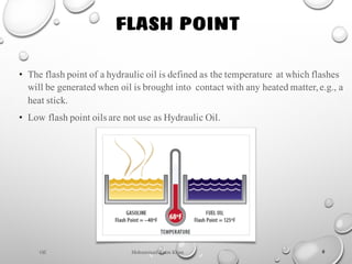 Hydraulic Fluids and Properties | PDF
