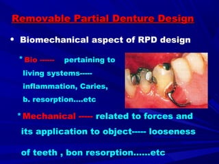 1. forces acting on rpd | PPT