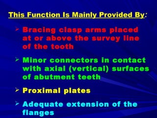1. forces acting on rpd | PPT