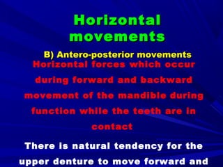 1. forces acting on rpd | PPT