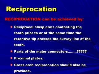1. forces acting on rpd | PPT