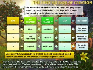 02 forming the world | PPT