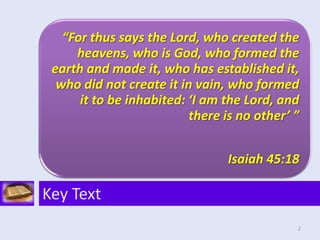 02 forming the world | PPT