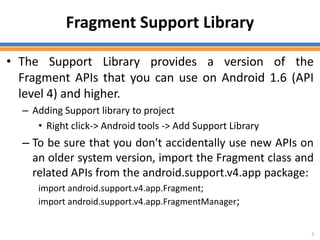 Fragmentation in android | PPT