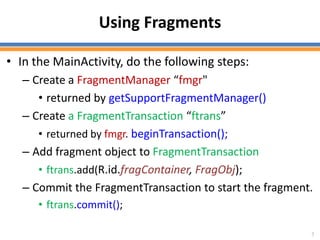 Fragmentation in android | PPT