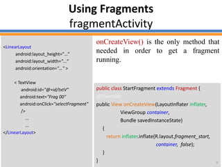 Fragmentation in android | PPT