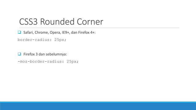 Fundamental CSS3 | PDF
